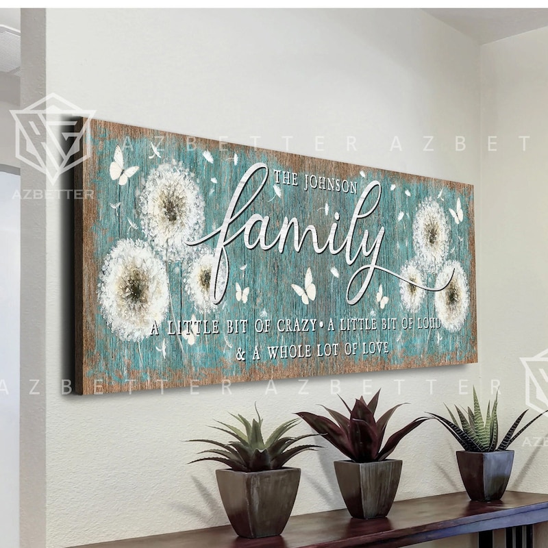 Family Wall Decor - Etsy