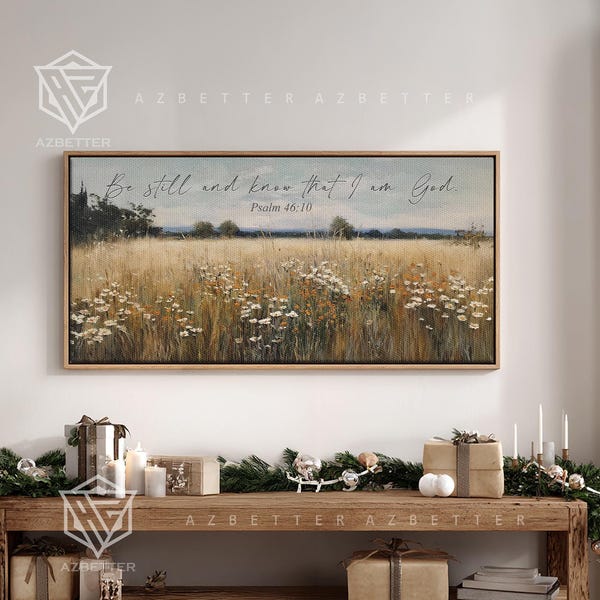 Canvas With Bible Text - Etsy UK