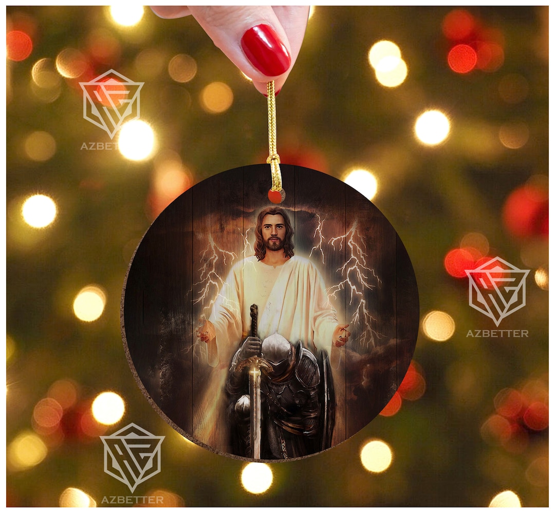 Armor of God Knight of Jesus Ceramic Ornament Lion of Judad - Etsy