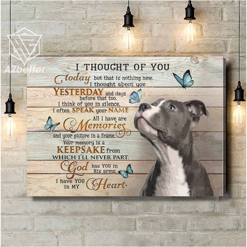 Pit Bull Wall Art - Etsy