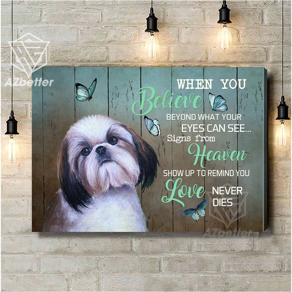 Shih Tzu Wall Art - Etsy