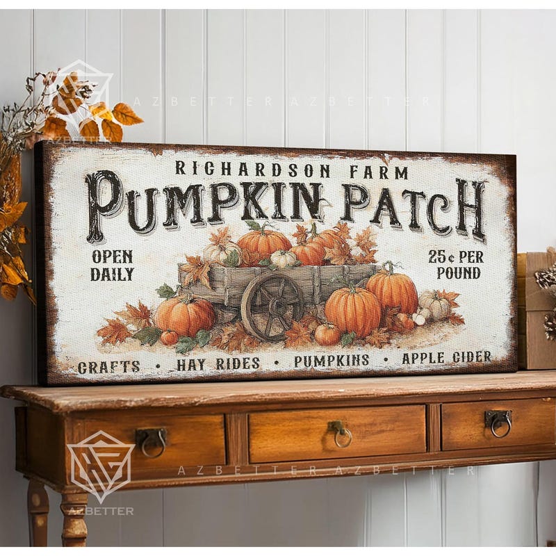 Outdoor Fall Signs - Etsy