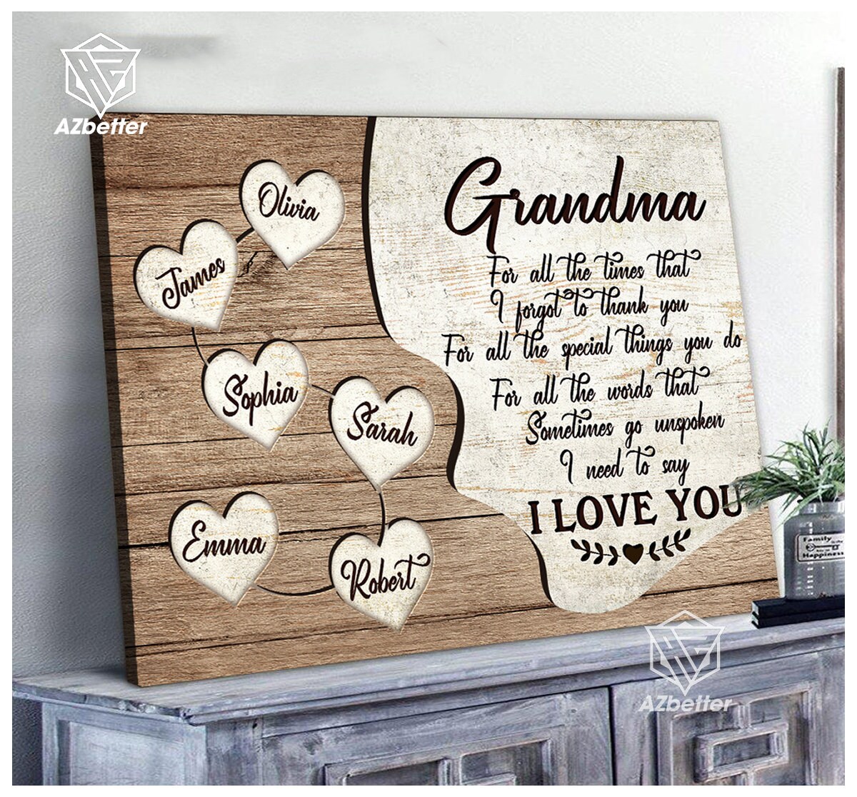 I Love You Nana Signs