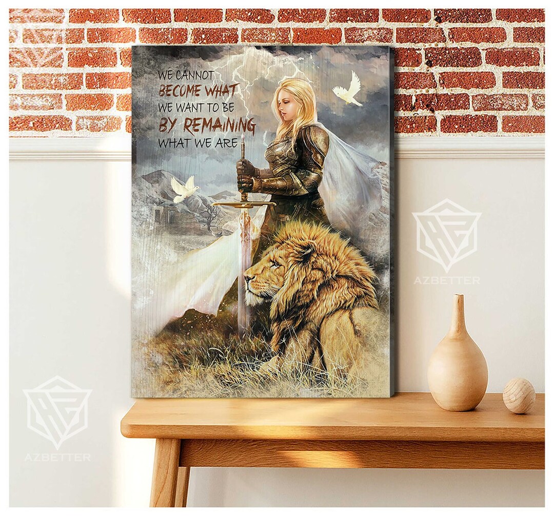Become What We Want to Be Ramaining Canvas Prints, Daughter of the King ...