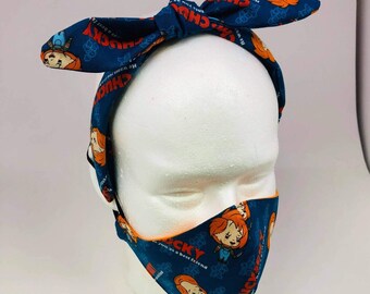 Chucky Face Masks - Etsy