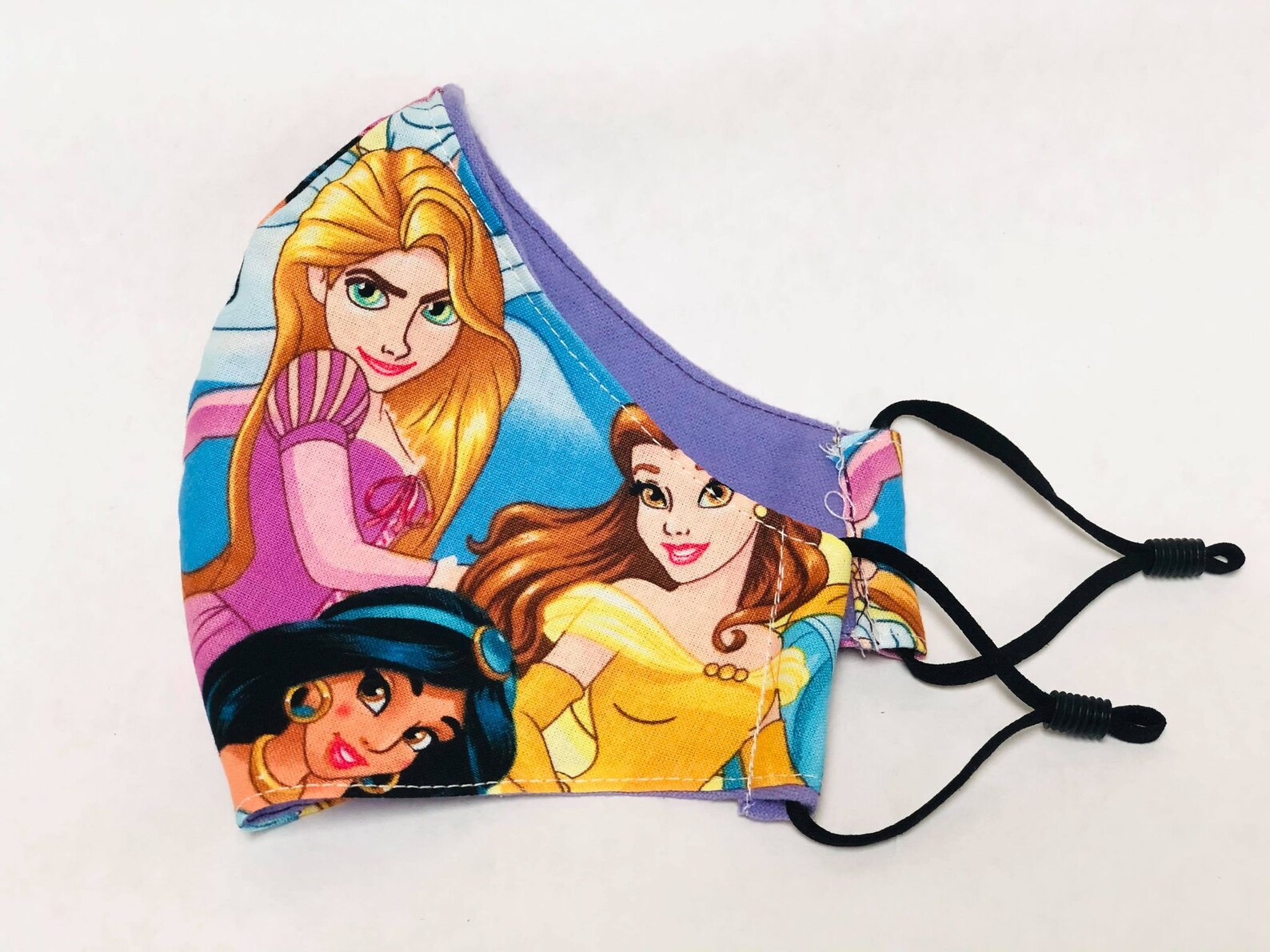 Disney Princess adult face mask Jasmine Belle Rapunzel | Etsy