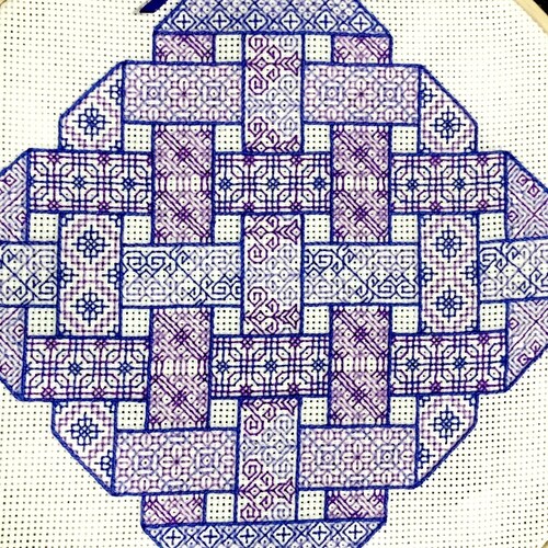 Blackwork Diamonds Sampler Pattern PDF Blackwork Embroidery - Etsy