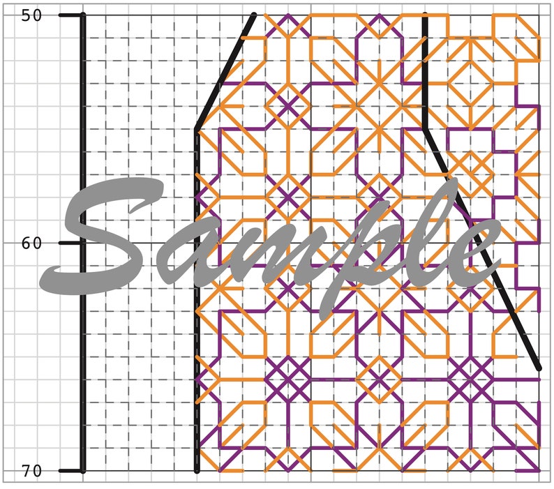 Penrose Wheel Blackwork Pattern - Etsy