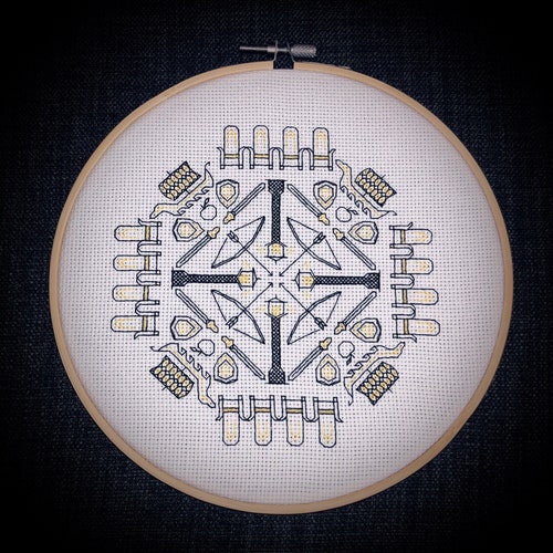 Spectrum Blackwork Sampler Pattern - Etsy