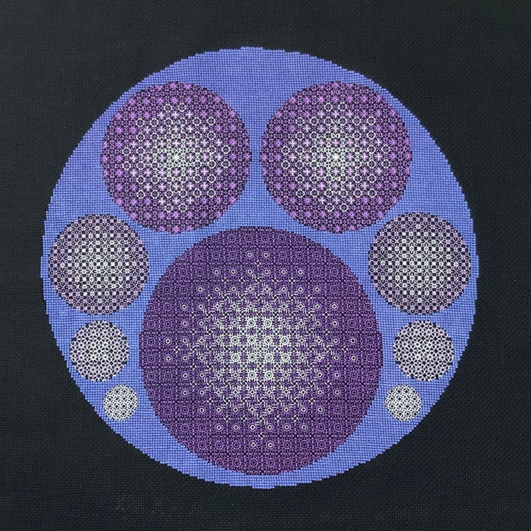 Blackwork Juggle Pattern - Etsy