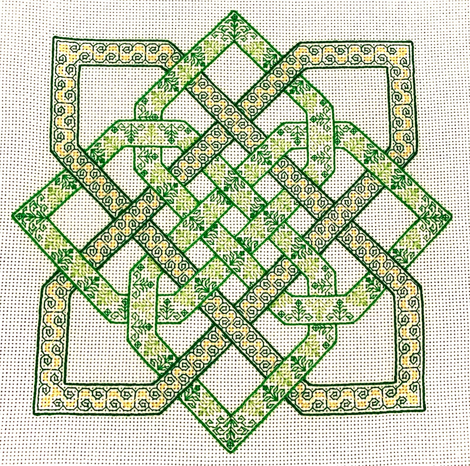 Blackwork Celtic Knot Pattern - Etsy