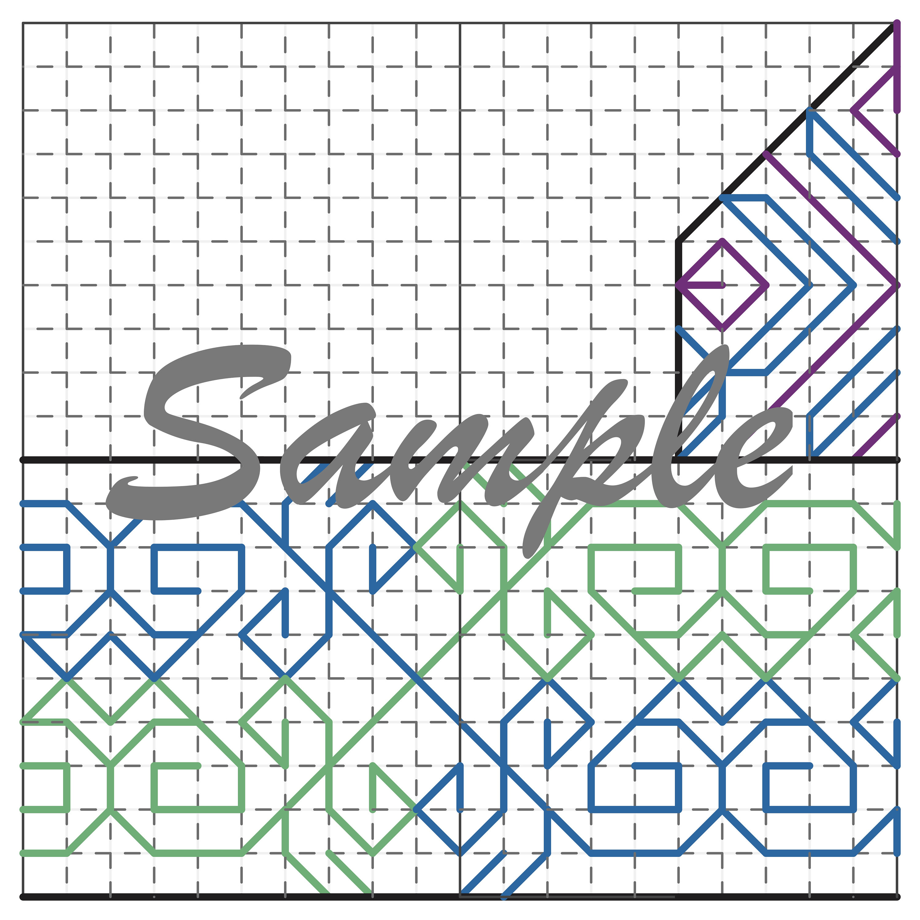 Woven Blackwork Sampler Pattern - Etsy UK
