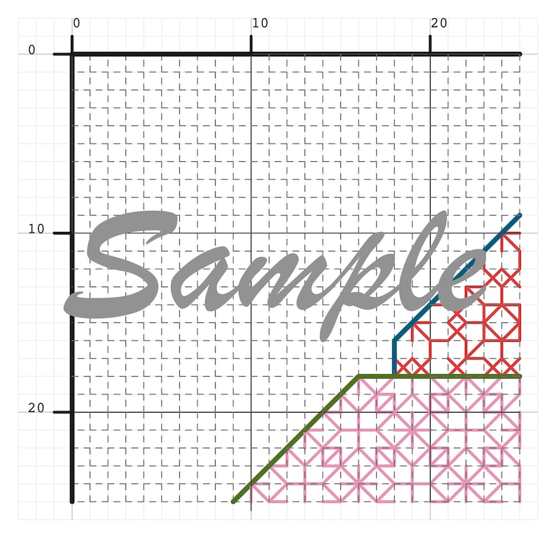 Magic Rings Blackwork Sampler Pattern - Etsy