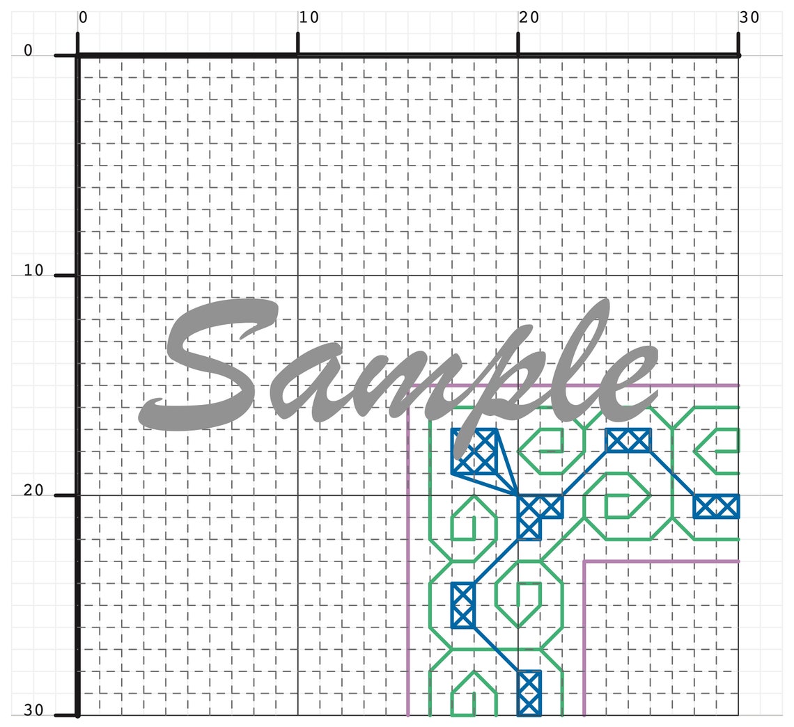 Blackwork Celtic Knot Pattern - Etsy