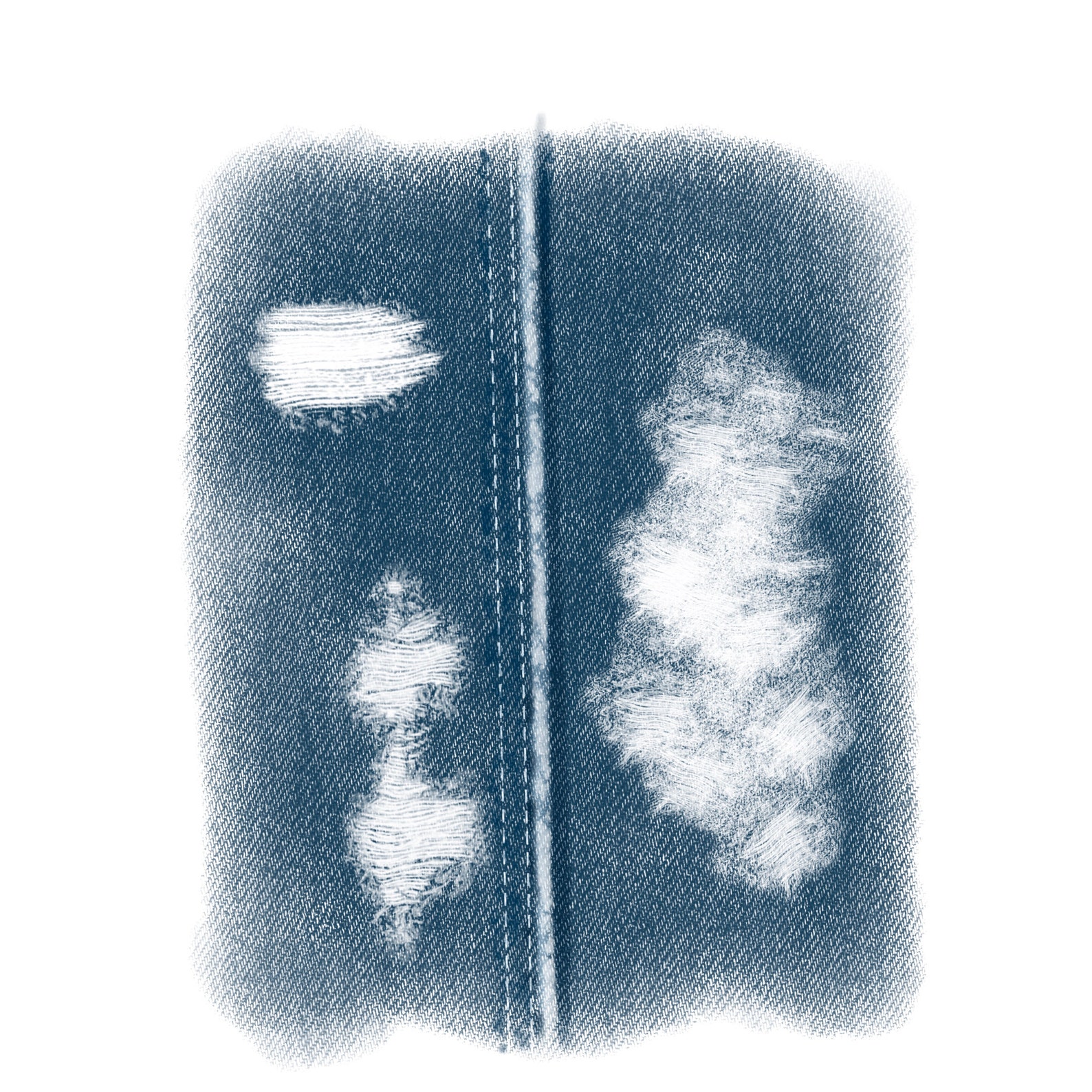 Procreate Denim Brushes: Seamless Pattern Textures, Brushes and ...