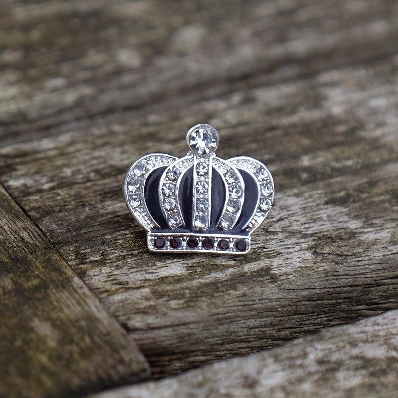 Crown Pin - Etsy
