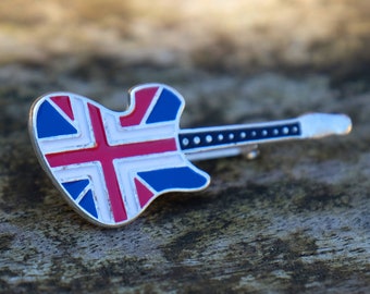 Union Jack Electric Guitar - Etsy