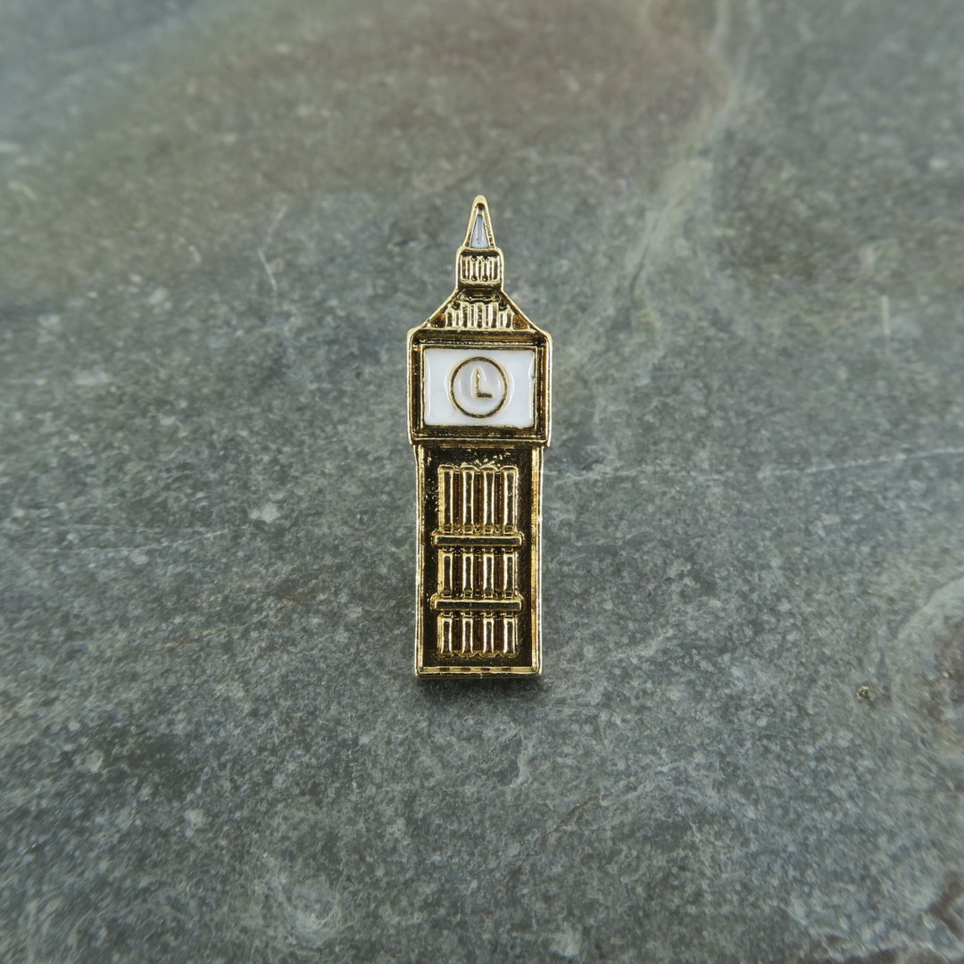British Big Ben Clock Tower Lapel Pin Brooch - Etsy