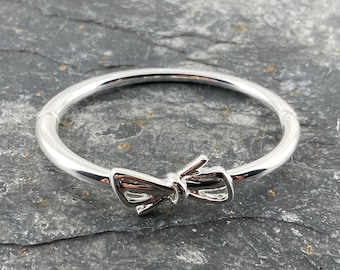 Bow Bangle | Etsy