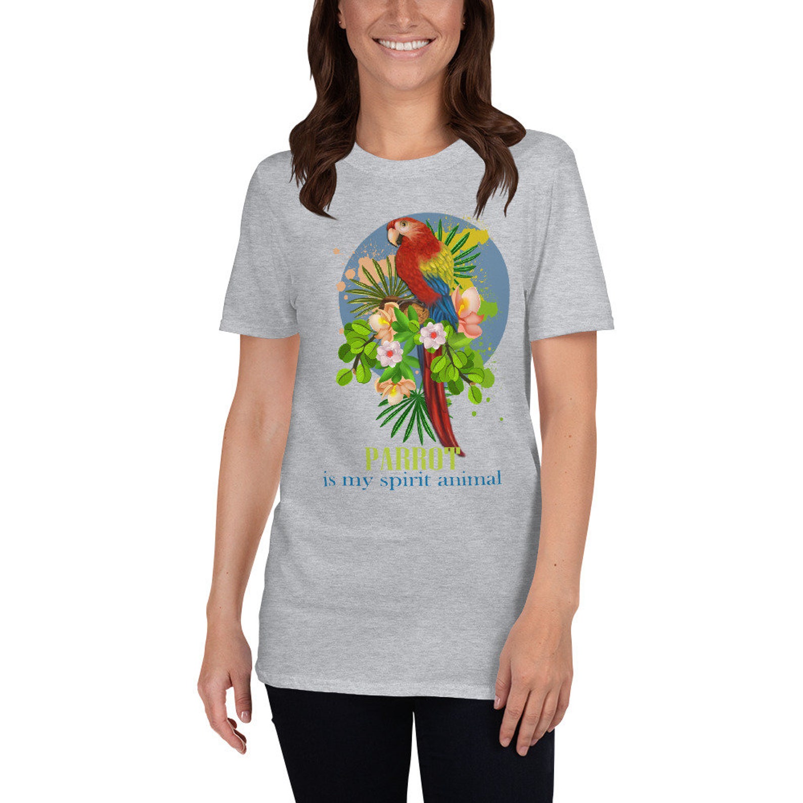 Parrot is My Spirit Animal Parrot Shirt Parrot Shirts - Etsy