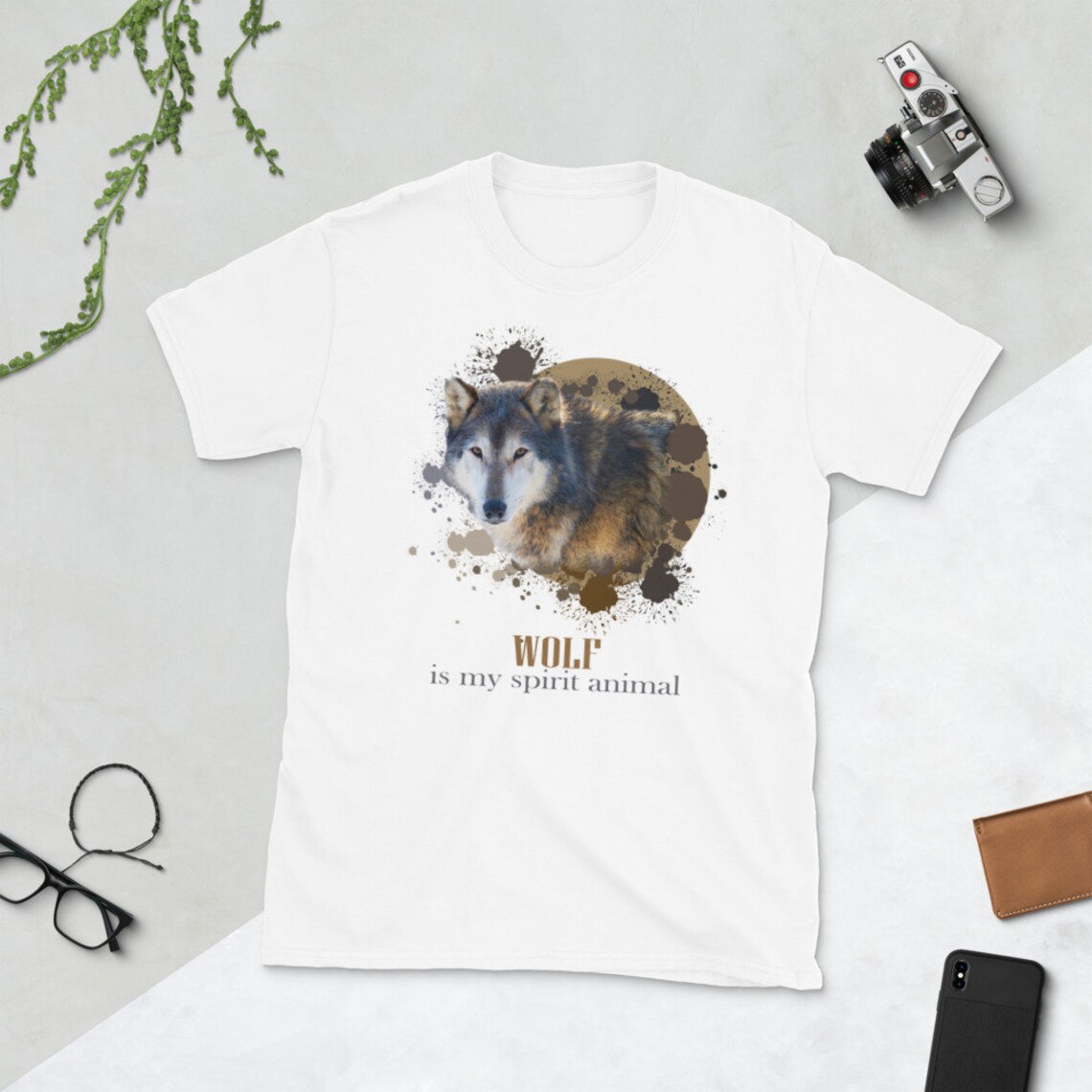 Wolf is My Spirit Animal Wolf Shirt Wolf T-shirt Wolf Lover - Etsy