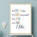 It's You I Like Mr Rogers Quote | Kids Positive Prints | Educational ...