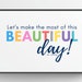 Mr Rogers Poster Quote Printable Beautiful Day Kids Wall Art ...