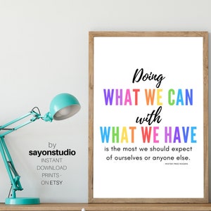 Mr Rogers Printable Art Quote, Fred Rogers, Inspirational Children's ...