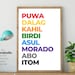 Filipino Colors Art Print: Bisaya Cebuano Decor (digital Download) - Etsy