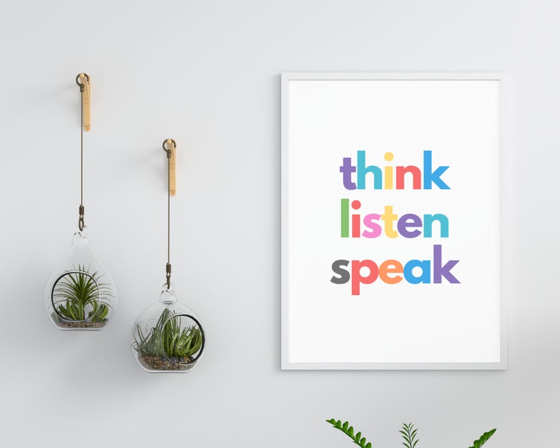 Classroom Printable Wall Art Decor Children's - Etsy