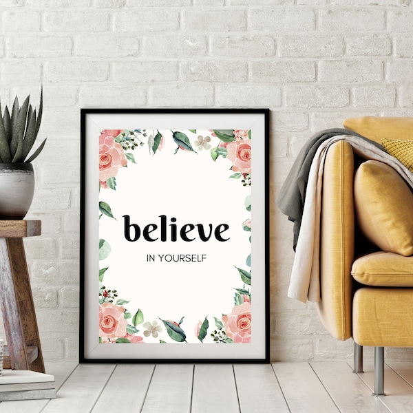 Positive Art Print - Etsy