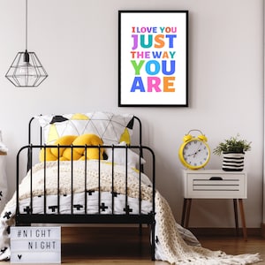 Love Quote Printable Kids Nursery Wall Art Decor Easy Gift Ideas ...