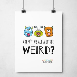 Monster Inspirational Prints,nursery Wall Art,halloween Art ...