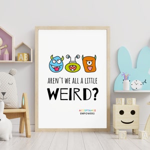 Monster Inspirational Prints,nursery Wall Art,halloween Art ...
