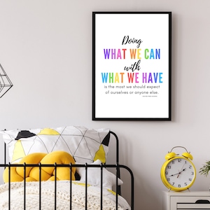 Mr Rogers Printable Art Quote, Fred Rogers, Inspirational Children's ...