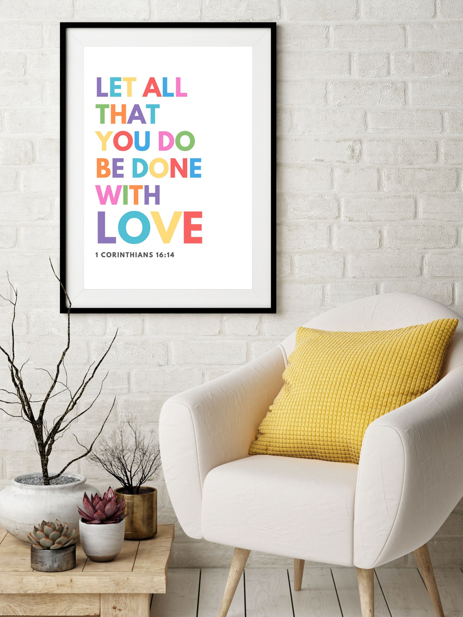 Let All That You Do Be Done With Love,bible Verse,christian Scripture ...