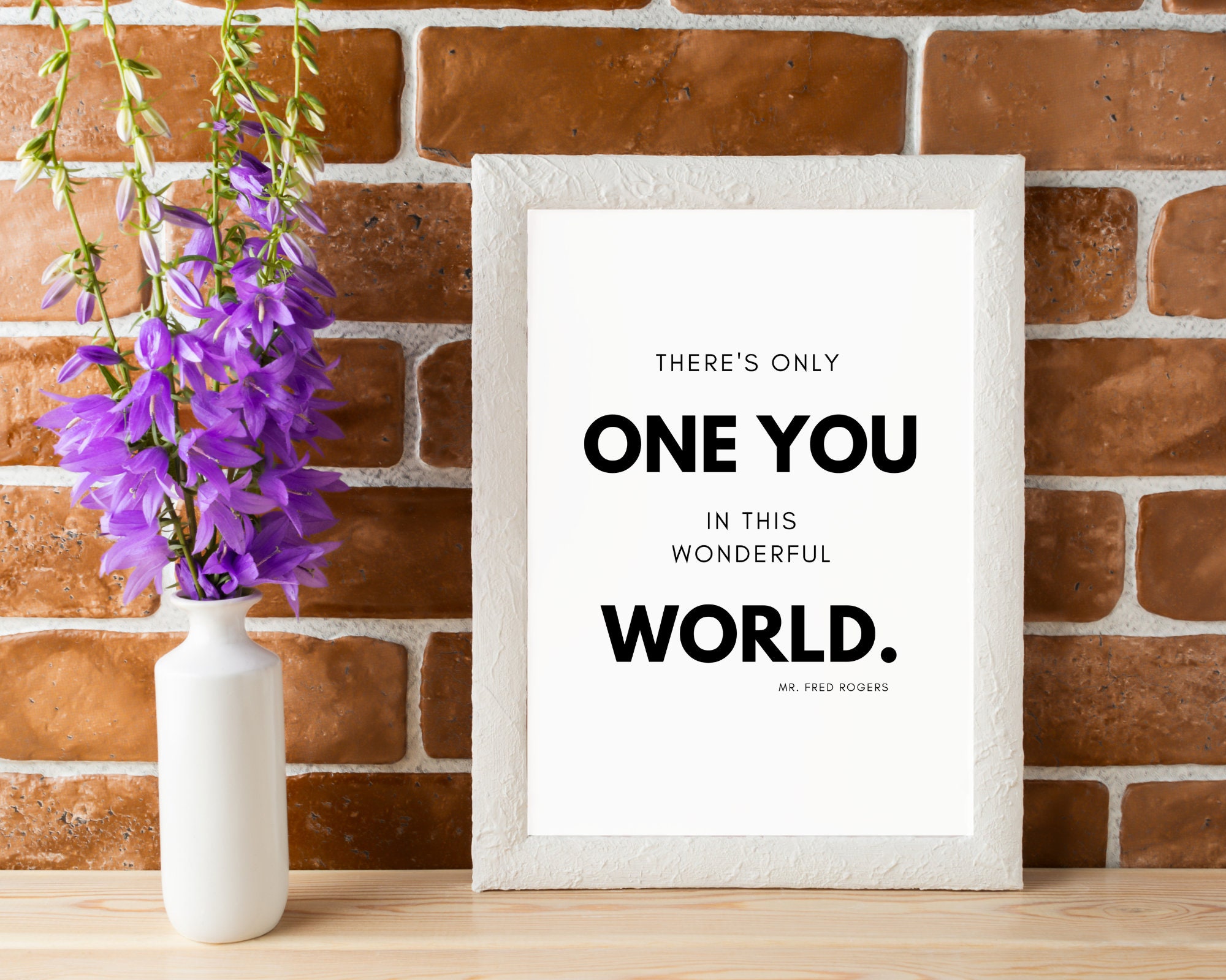 Mr.rogers Quote There's Only One You Children's - Etsy UK