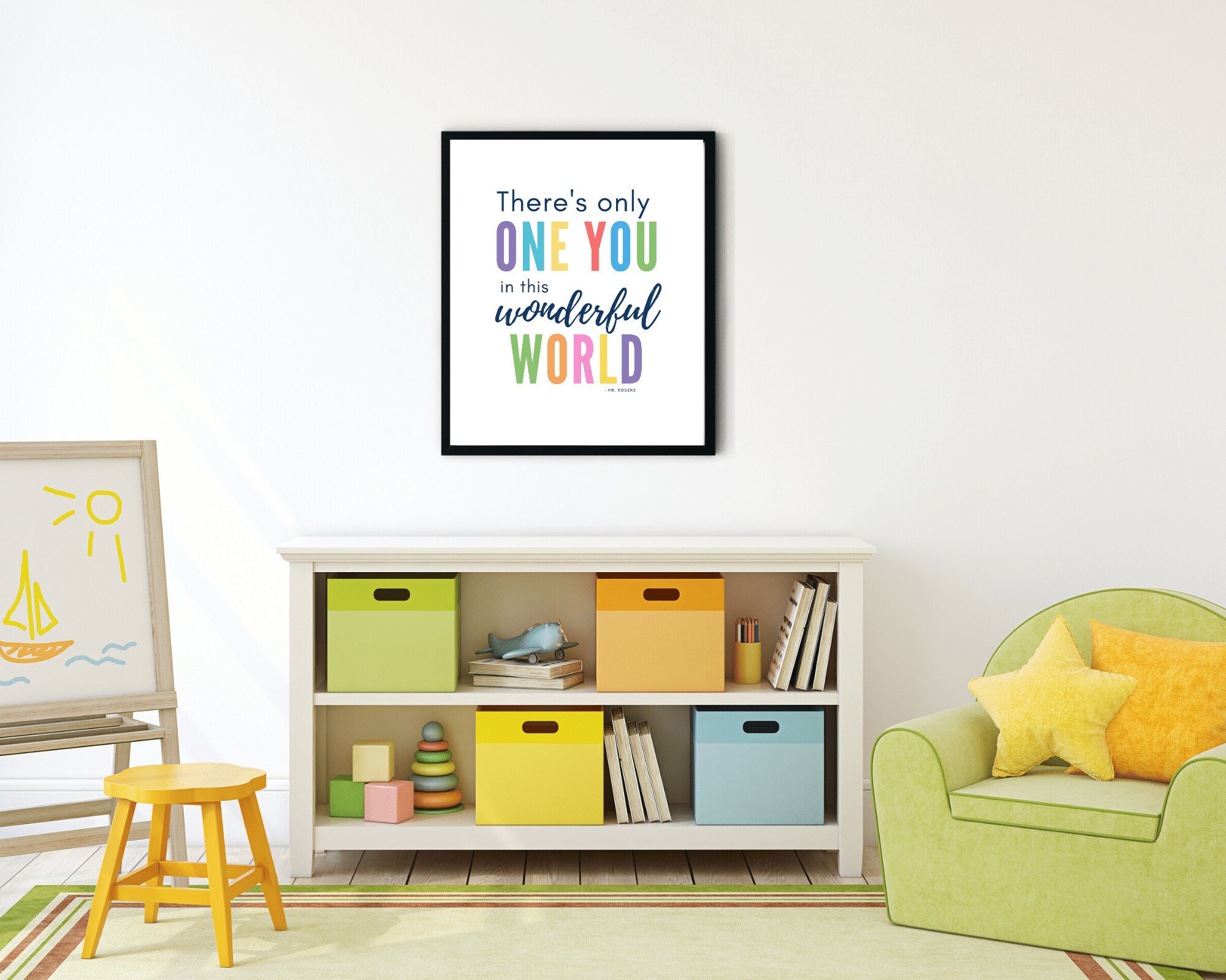 Mister Rogers Printable Quote There's Only One You in | Etsy