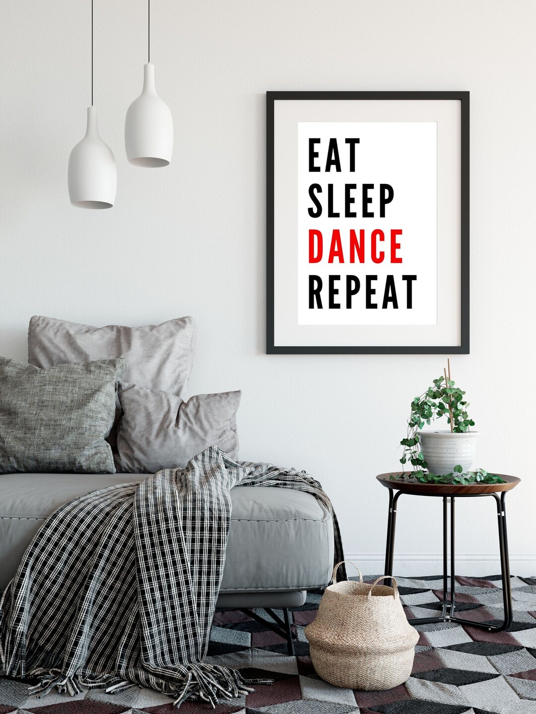 Eat Sleep Dance Repeat Print: Dancer's Quote Poster (digital Download ...