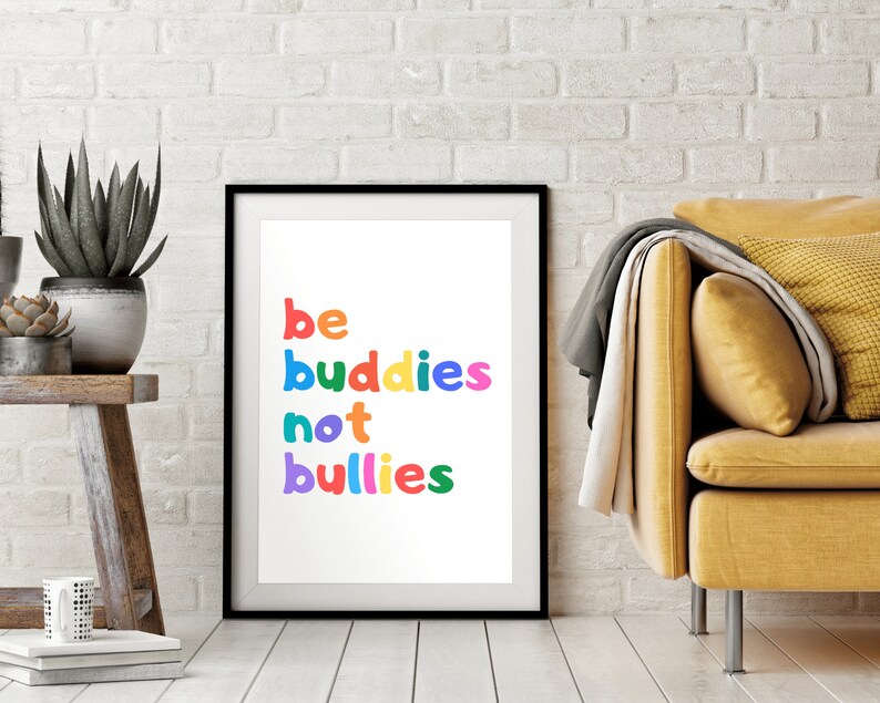 Printable Classroom Decor Back to School Wall Art Anti - Etsy