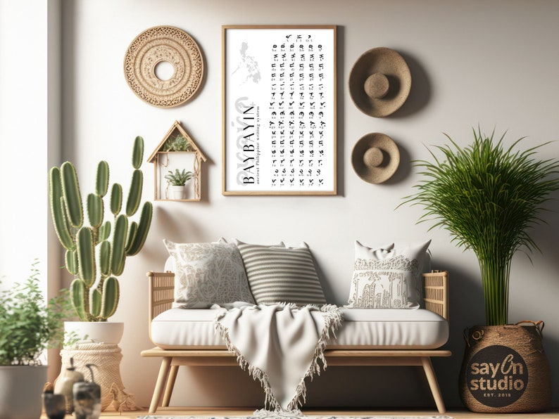 Filipino Baybayin Poster Ancient Philippine Script Reading and Writing ...