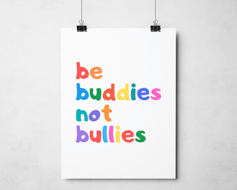 Printable Classroom Decor Back to School Wall Art Anti - Etsy