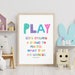 Printable Classroom Inspirational Quote Children's Playroom Wall Art ...
