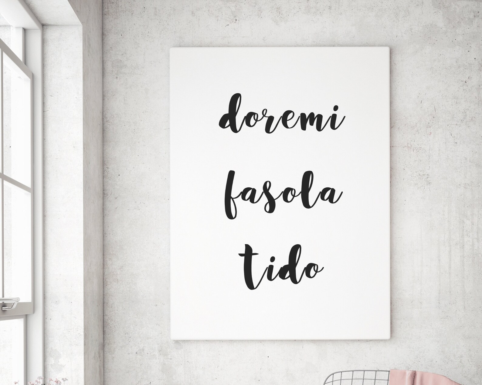 Do Re Mi Music Poster: Vocal Coach Gift, Music Room Decor (digital ...