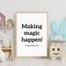 Teacher Life Printable Making Magic Happen Motivation - Etsy