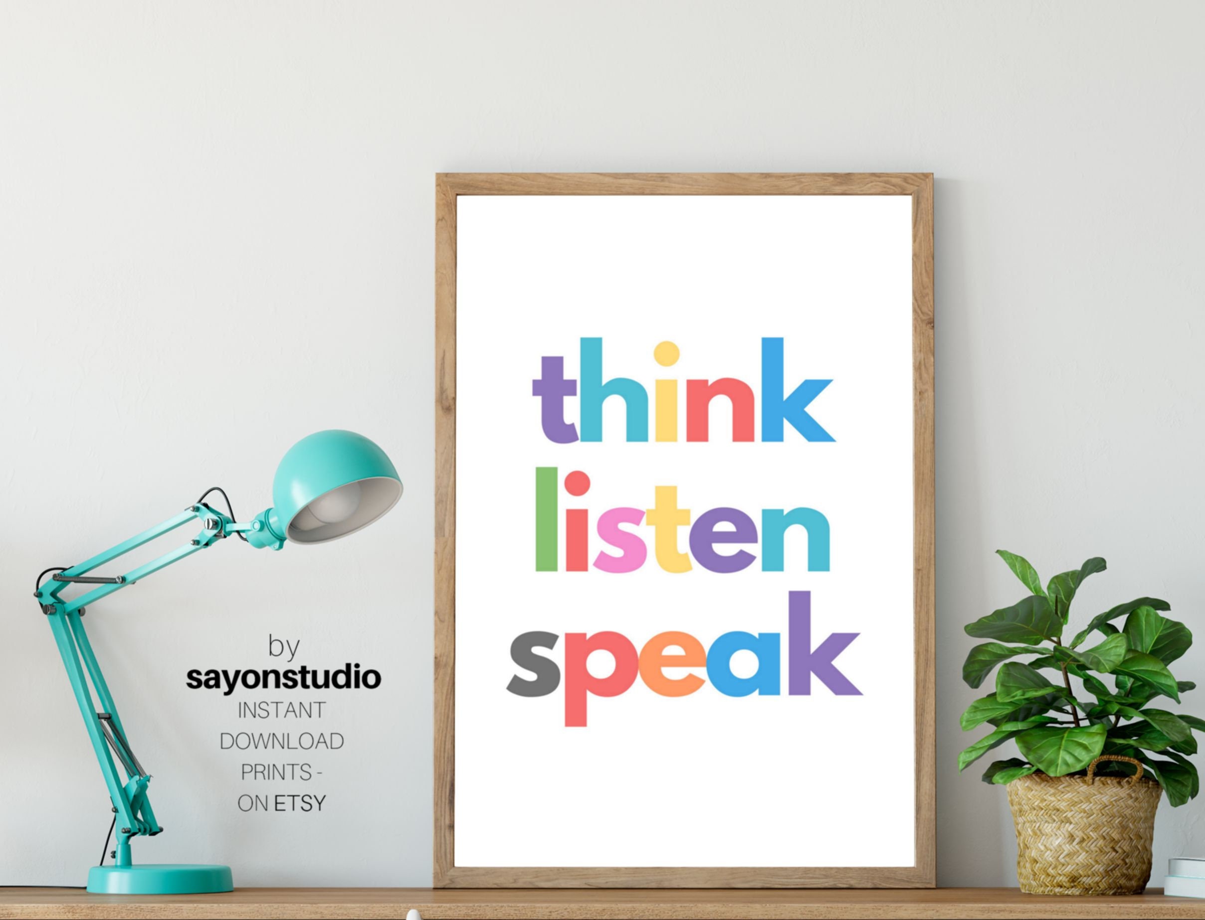 Classroom Printable Wall Art Decor Children's - Etsy
