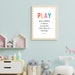 Play Quote Print,mister Rogers Words Decor,baby Shower Gift,nursery ...