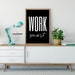 Entrepreneur Motivational Poster Business Office Decor Work Smart Quote ...