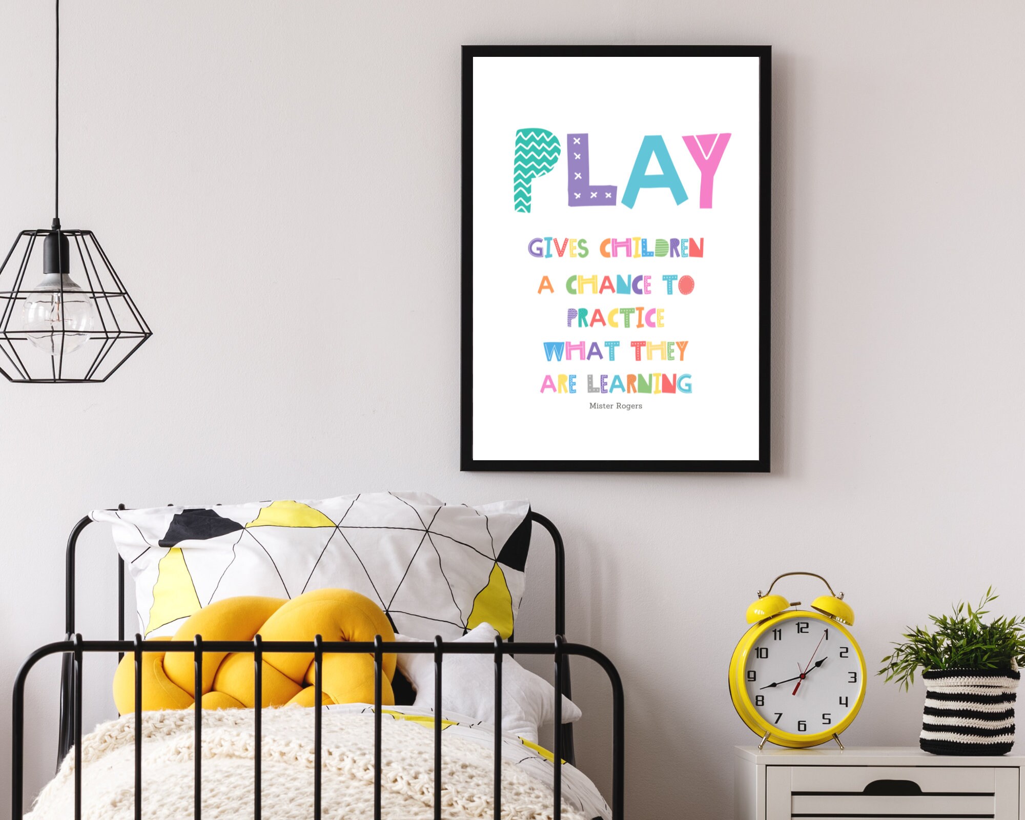Printable Classroom Inspirational Quote Children's Playroom Wall Art ...