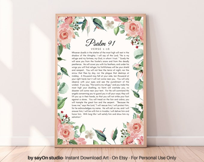 Filipino Prayer Our Father in Tagalog, Ama Namin Poster - Botanical ...
